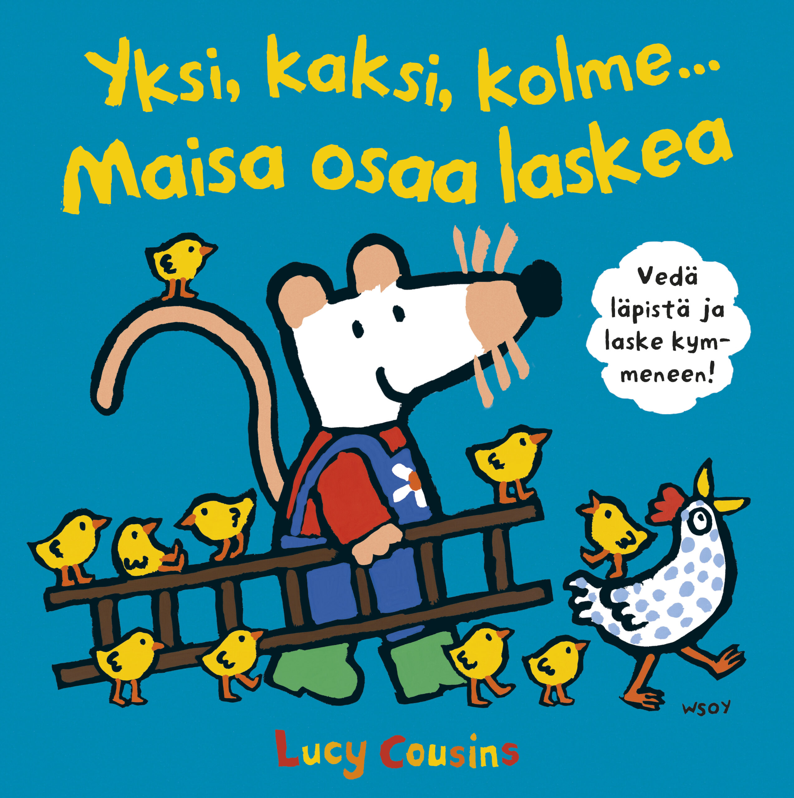 Yksi, kaksi, kolme… Maisa osaa laskea